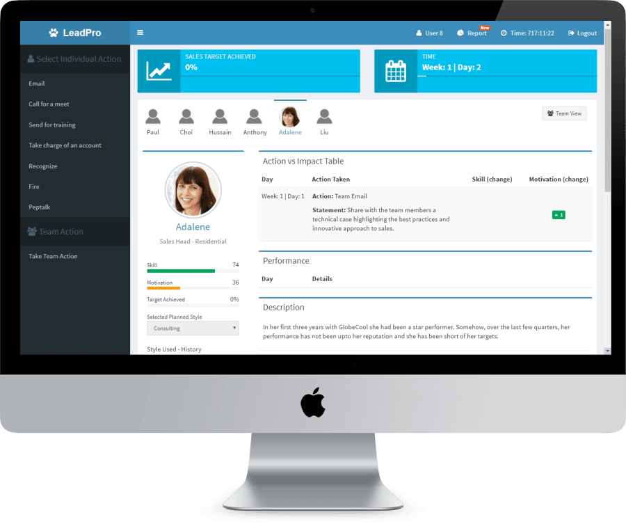 LeadPro - Award Winning Leadership Virtual Business Game